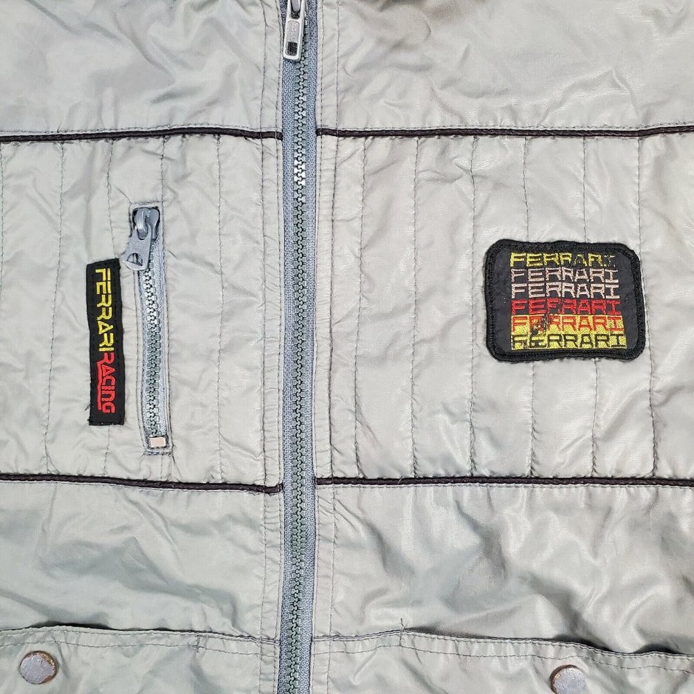 Ferrari Racing Competition Style Auto Jacket With Hoo… - Gem